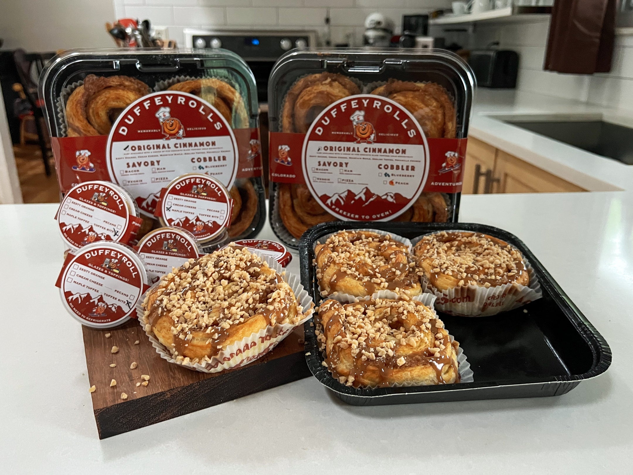 One Dozen Legendary Cinnamon Rolls – Duffeyroll Cafe Bakery